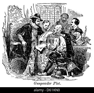 The Gunpowder Plot of 1605 Stock Photo - Alamy