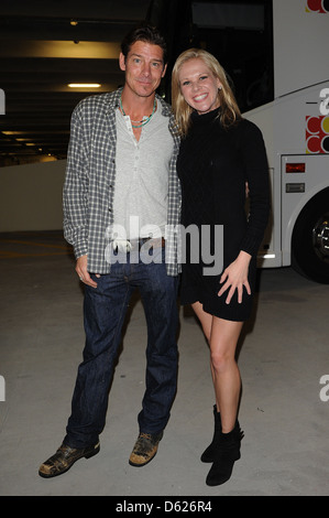 Ty Pennington 'Moves That Bus' to celebrate the grand opening of the ...