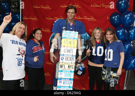 New York Giants Fan 'License Plate Guy' aka Joe Ruback The wax figure ...