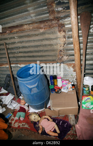 Interior of a shack in Hamburg, South Africa Stock Photo - Alamy