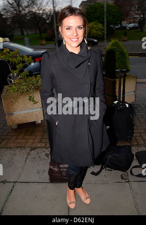 Prodijig dancers Alan Kenefick & Ciara McGillan at RTE studios to ...