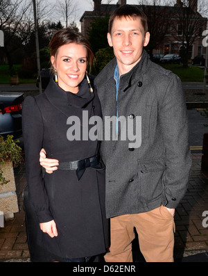 Prodijig dancers Alan Kenefick & Ciara McGillan at RTE studios to ...