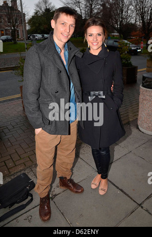 Prodijig dancers Alan Kenefick & Ciara McGillan at RTE studios to ...