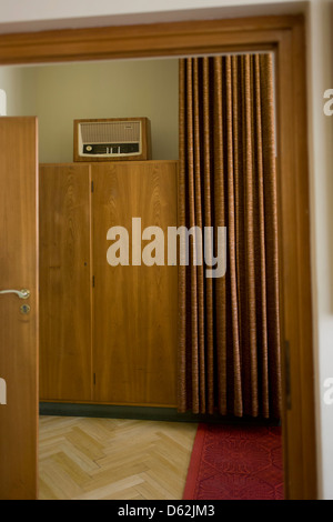 Decor in the conference room where the heads of the GDR secret police ...