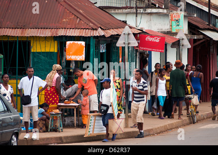 street scene, hell-ville, nosy-be, madagascar Stock Photo - Alamy