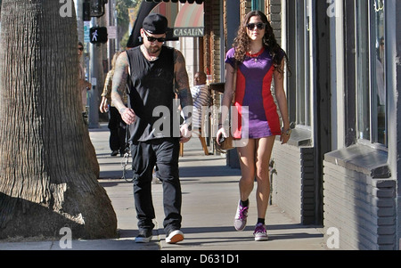 Benji Madden and girlfriend Eliza Doolittle heading to lunch at Gjelina ...
