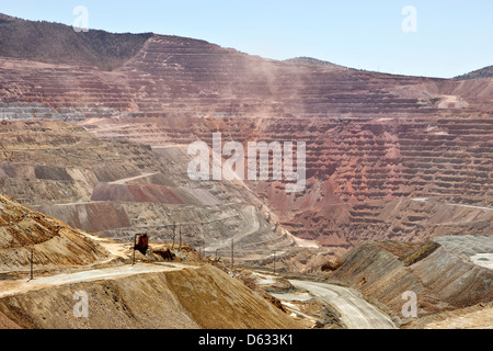 Santa Rita Copper Mine, active mining Stock Photo - Alamy