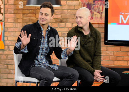 Joe King and Isaac Slade The Fray appears on The Marilyn Denis show ...