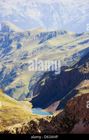 View from Aneto, Spanish Pyrenees, in Summer Stock Photo - Alamy