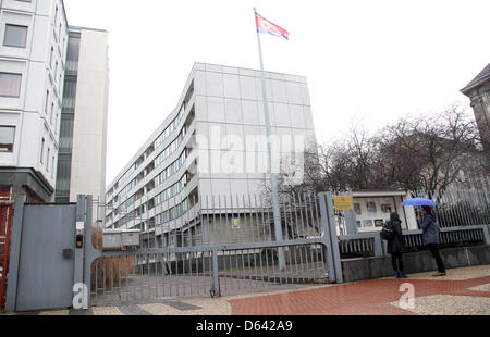 The North Korean Embassy in Germany is pictured in Berlin, Germany, 11 ...