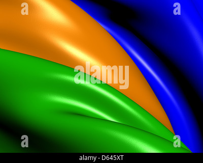 Lemko Republic Flag. Close Up Stock Photo - Alamy