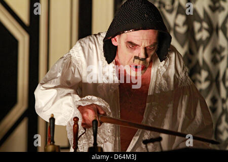 Director and main actor Martin Wuttke acts during a rehearsal for The ...