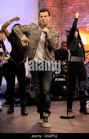 Jordan Knight appearing on CTV's 'The Marilyn Denis Show', promoting ...