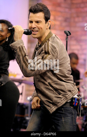 Jordan Knight appearing on CTV's 'The Marilyn Denis Show', promoting ...