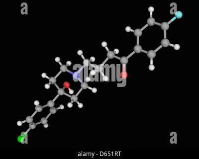 Haloperidol drug molecule Stock Photo - Alamy