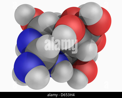 Tetrodotoxin (TTX) neurotoxin molecule Stock Photo - Alamy