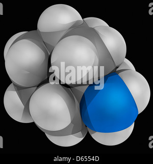 Amantadine drug molecule Stock Photo - Alamy