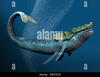 Leviathan sea monster, artwork Stock Photo - Alamy