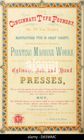 An image from Harpel's Typograph, showcasing the artistic aspects of ...