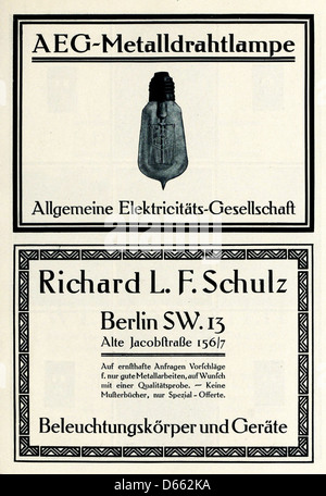 A German advertisement from the Deutsche Werkbund, featuring a banknote ...