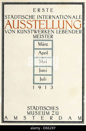 A German advertisement from the Deutsche Werkbund, featuring a banknote ...