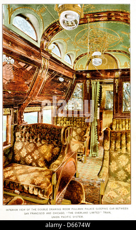 The 'Overland Limited' was a luxury train operating on the C&NW-UP-SP ...