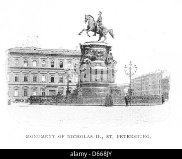 Monument to Emperor Nicholas II of Russia (1868-1918) in Belgrade ...