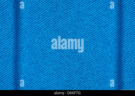blue canvas background with margin on left side or woven textile ...