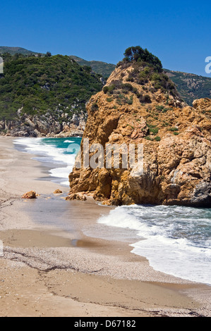 Potistika Beach (Pelion Peninsula, Thessaly, Greece Stock Photo ...