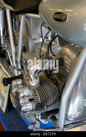wooler motorcycle engine Stock Photo - Alamy