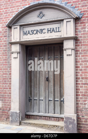 Masonic hall Masonic hall.; Masonic hall Stock Photo - Alamy