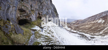 The 'Bone Caves' of Inchnadamph Sutherland Scottish Highlands were the ...