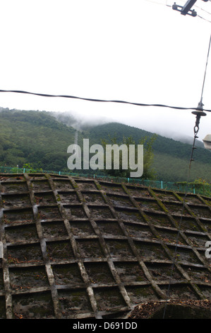 A photo of the Takayama Line in Gifu Prefecture, Japan, showing the ...
