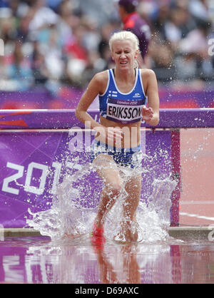 Round 1 in the women's 3000m steeplechase in Olympic Stadium, Rio ...