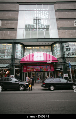 The Montreal Eaton Centre in Quebec Stock Photo - Alamy