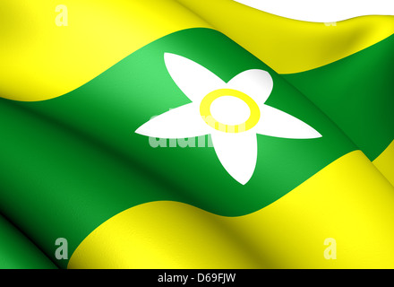 Flag of the Ehime Prefecture Stock Photo - Alamy