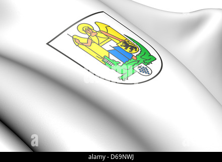 Flag of Jena, Germany. Close Up Stock Photo - Alamy