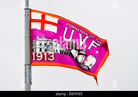 UVF, Ulster Volunteer Force, Loyalist murals during The Troubles ...