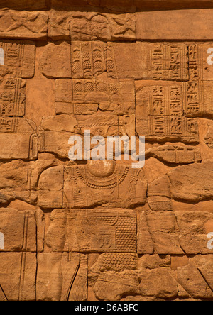 The Restored Lion Temple In Musawwarat Es-sufra, Naga Site, Sudan Stock ...