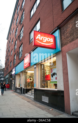 Argos High Street Shop in Worksop, Nottinghamshire, England Stock Photo ...