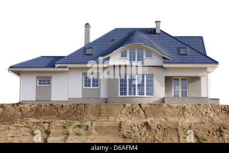 house built on sand Stock Photo - Alamy
