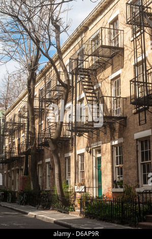 Patchin Place in Greenwich Village Stock Photo - Alamy