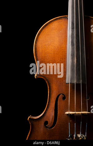 Violin close up Stock Photo - Alamy