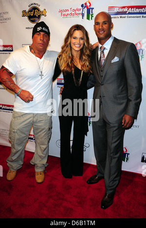 Jason Taylor and wife Katina Taylor The Jason Taylor celebrity Golf ...