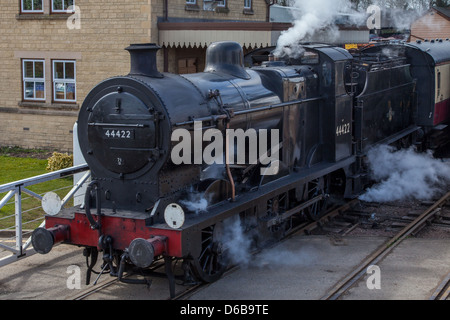BR Class 4F Locomotive 44422 Stock Photo - Alamy