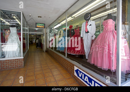 Bridal attire storefront in Los Angeles Stock Photo - Alamy