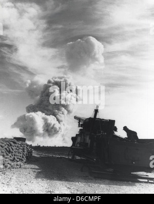 The Upshot Knothole Grable test, conducted at the AEC Army site and Los ...