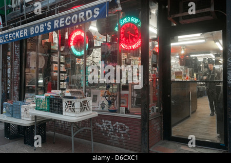 Bleeker Bob s Records shop Greenwich Village New York City One of the ...