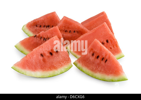A closeup of whole wet round watermelon on blur wooden background Stock ...