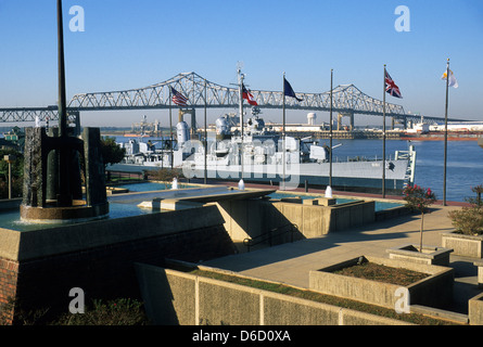 Baton Rouge LA Louisiana USS Kidd Pirate of the Pacific Stock Photo - Alamy